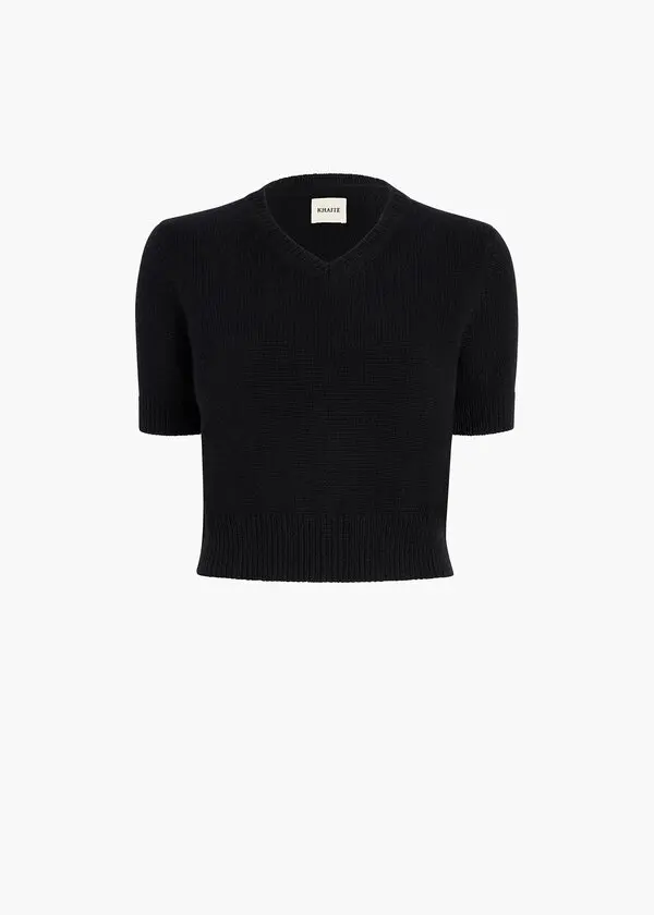Khaite Jas Cashmere Pullover - Black