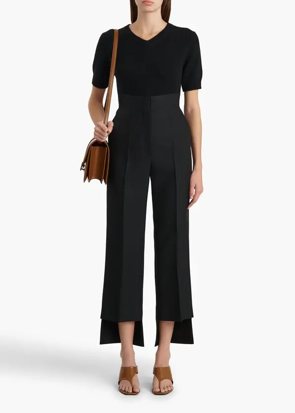 Khaite Jas Cashmere Pullover - Black