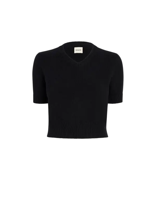 Khaite Jas Cashmere Pullover - Black