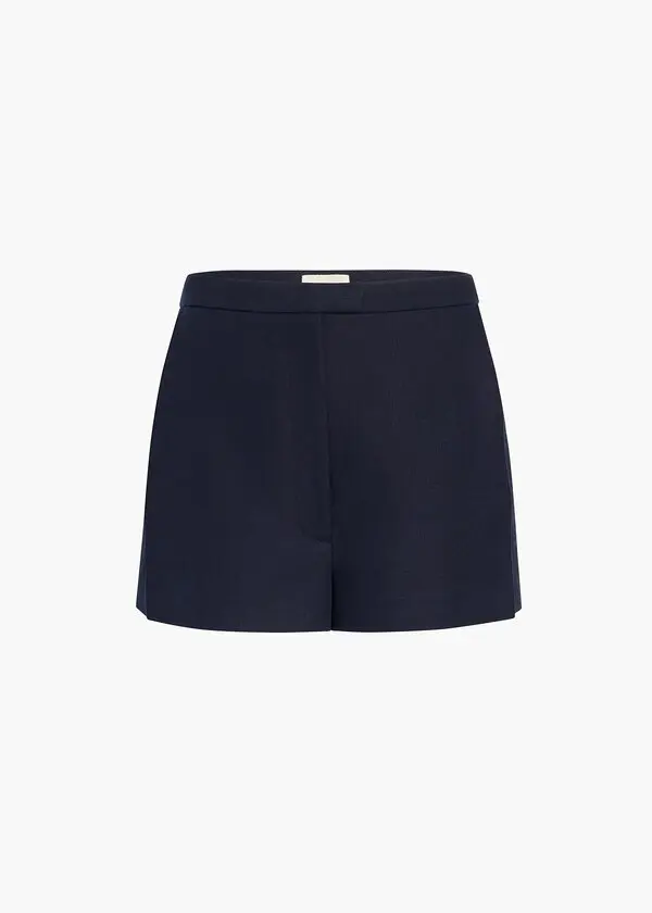 Khaite Blane Bermuda Shorts - Dark Navy