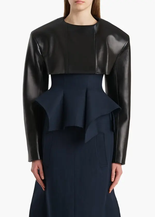 Khaite Fenla Leather Jacket