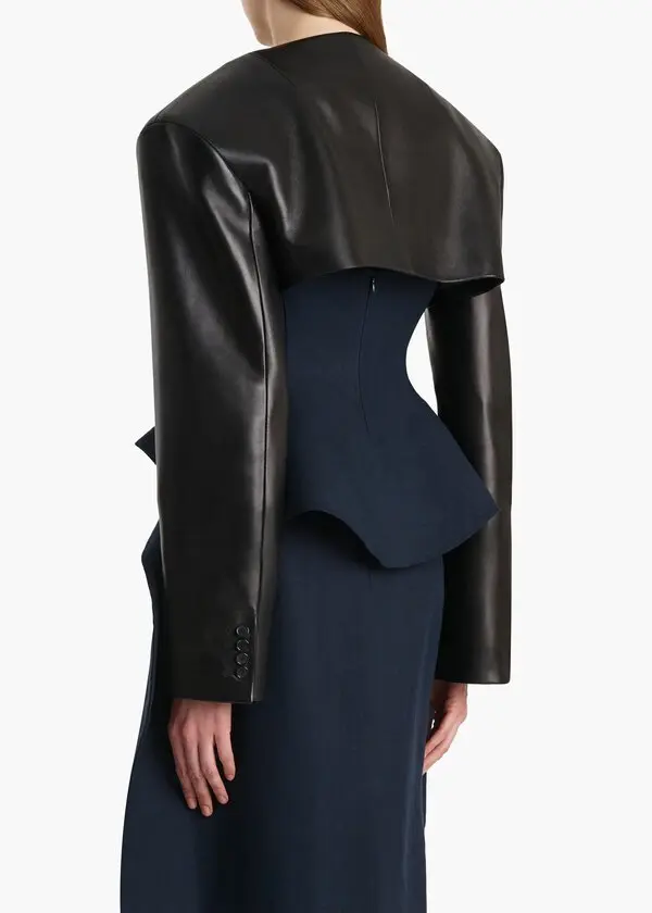 Khaite Fenla Leather Jacket