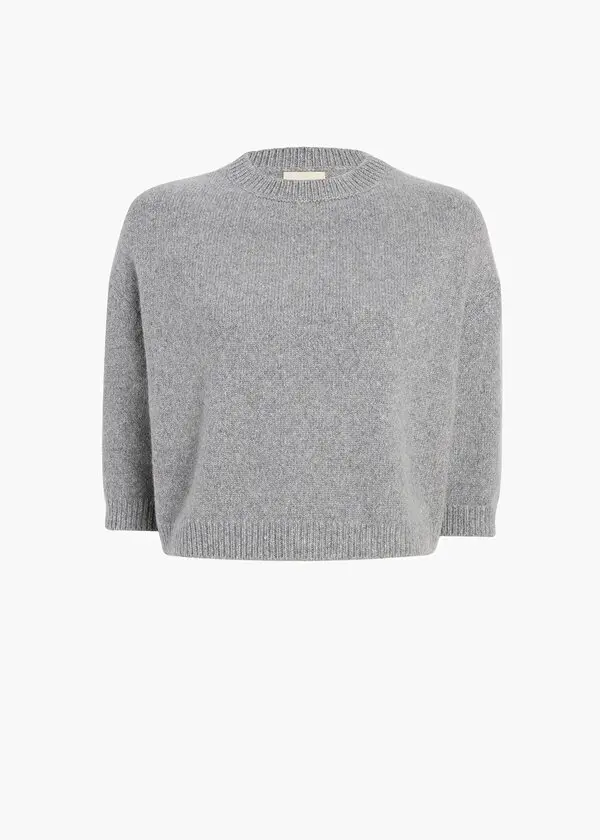 Khaite Sabina Cashmere Pullover - Fog