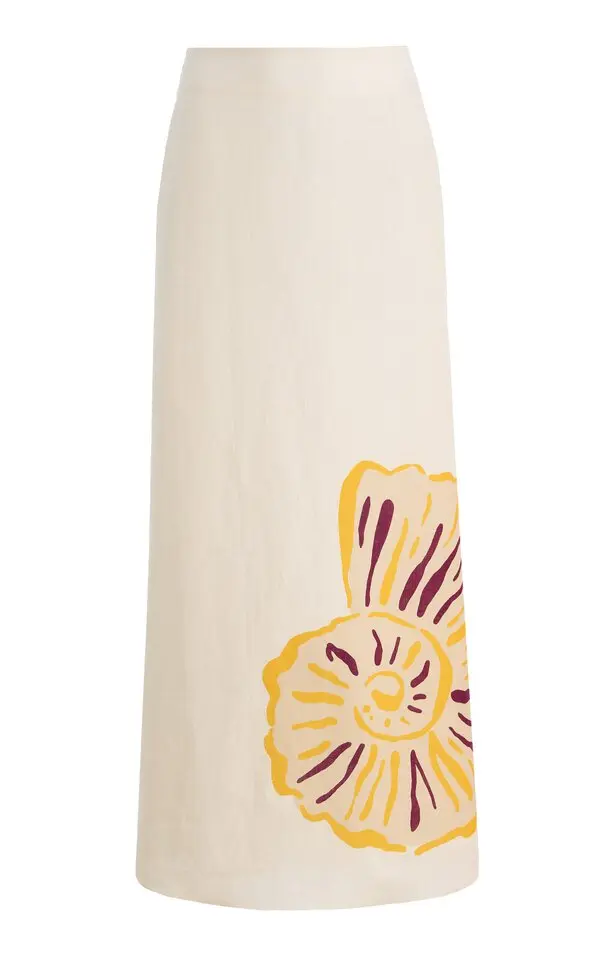 CALA DE LA CRUZ Exclusive Tua Skirt - White