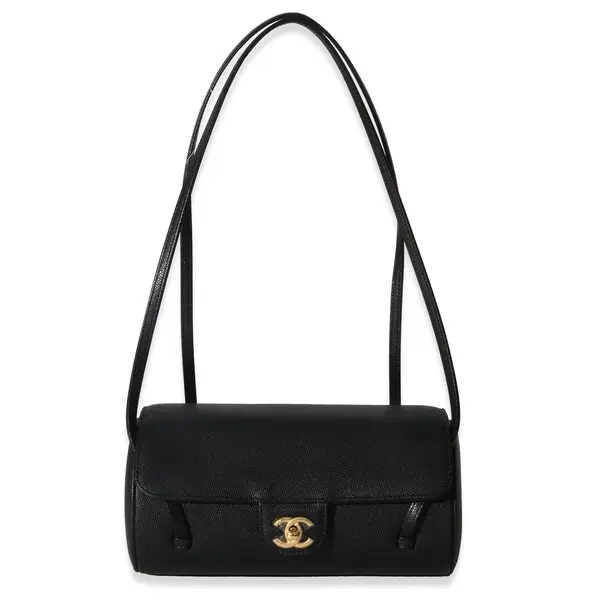 Chanel 26p Grained Calfskin Bowling Bag