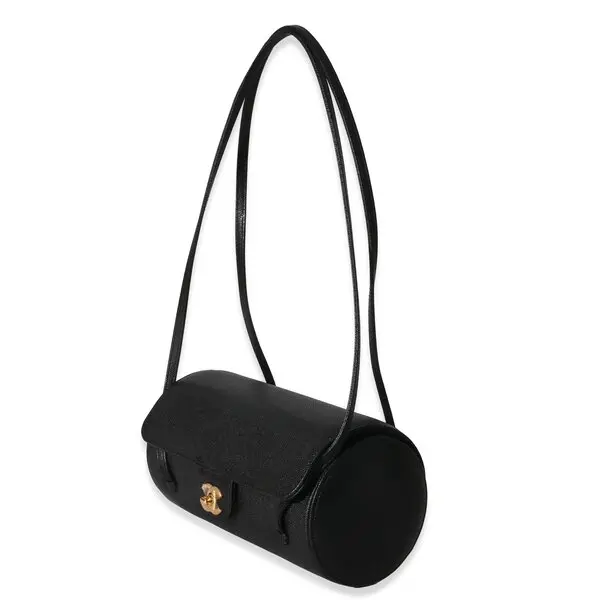 Chanel 26p Grained Calfskin Bowling Bag