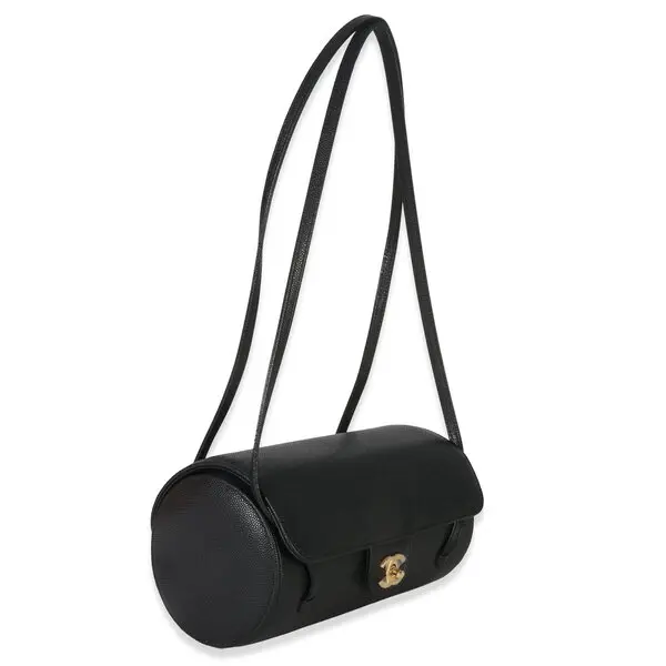Chanel 26p Grained Calfskin Bowling Bag