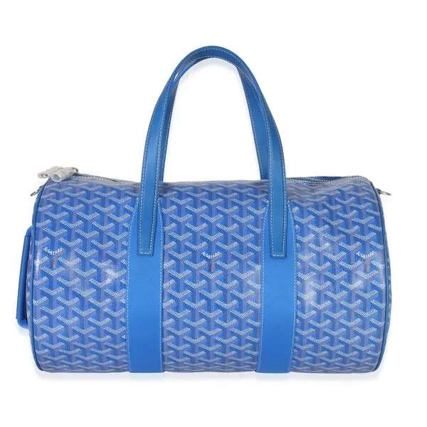 Goyard Sky Line Barrel 40 Sports Bag - Blue