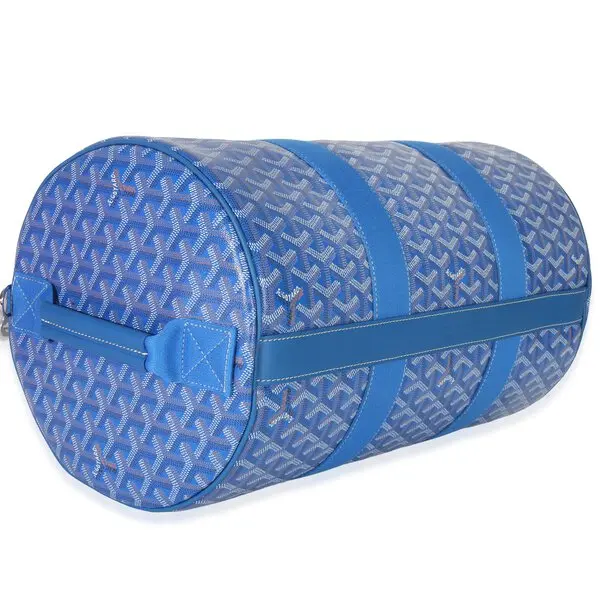 Goyard Sky Line Barrel 40 Sports Bag - Blue