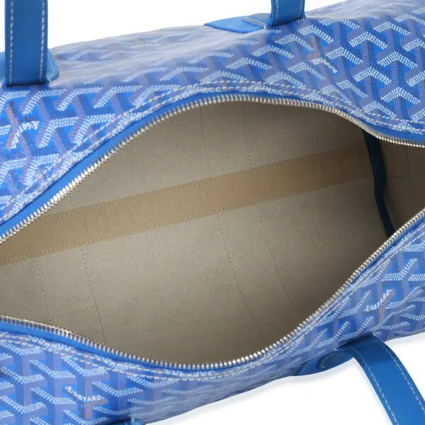 Goyard Sky Line Barrel 40 Sports Bag - Blue