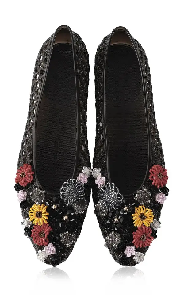 HEAVENLY JELLY Dahria Embellished Jelly Shoes