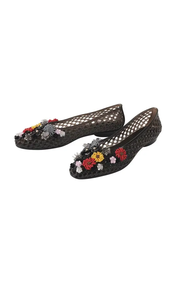 HEAVENLY JELLY Dahria Embellished Jelly Shoes