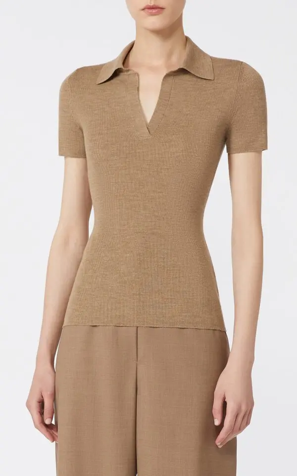 Max Mara Wool Blend Top
