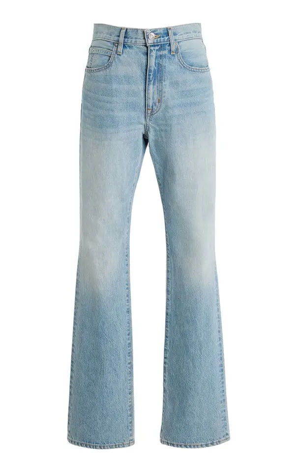 SLVRLAKE Jade Rigid High-rise Slim Bootcut Jeans - Light Wash