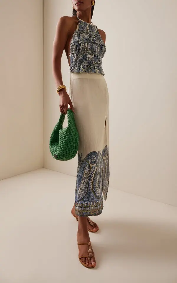 BOTEH Arcadia Paisley Maxi Skirt