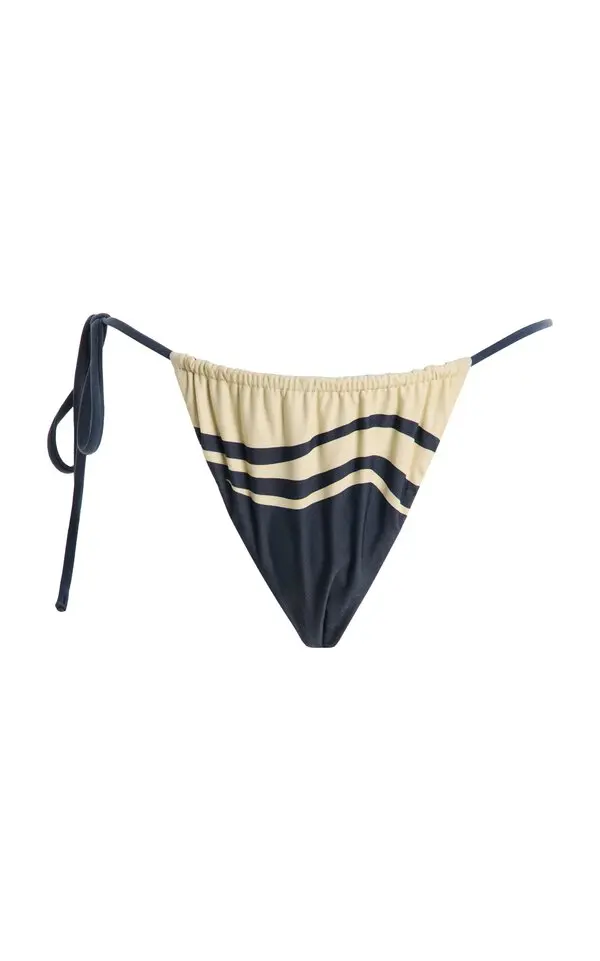 SIR. Lilou String Bikini Bottom - Blue