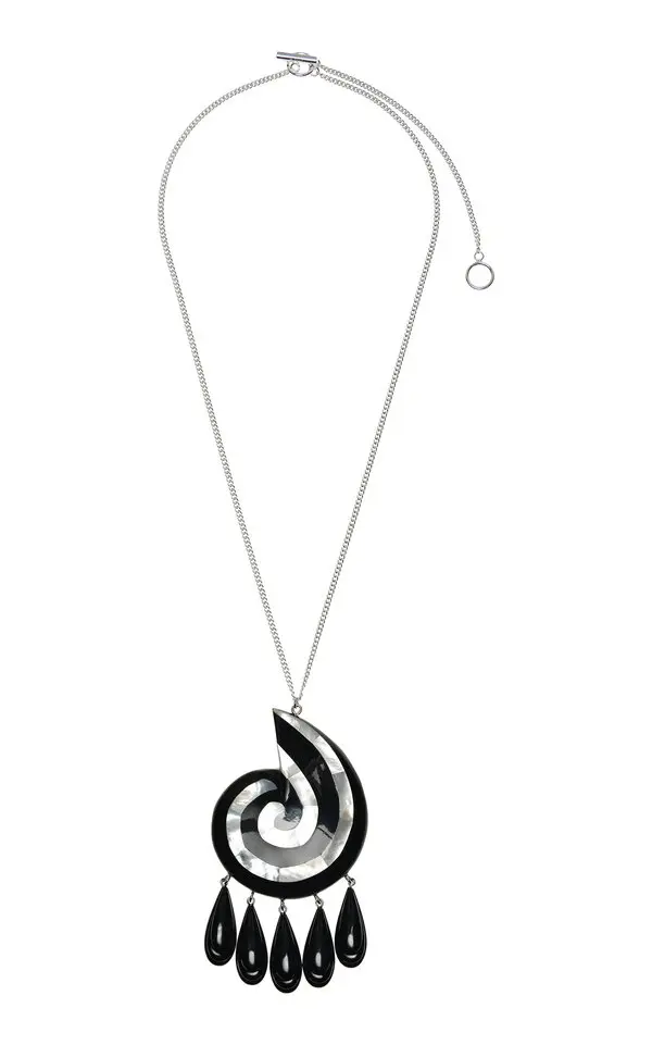 JULIETTA Spira Necklace - Black