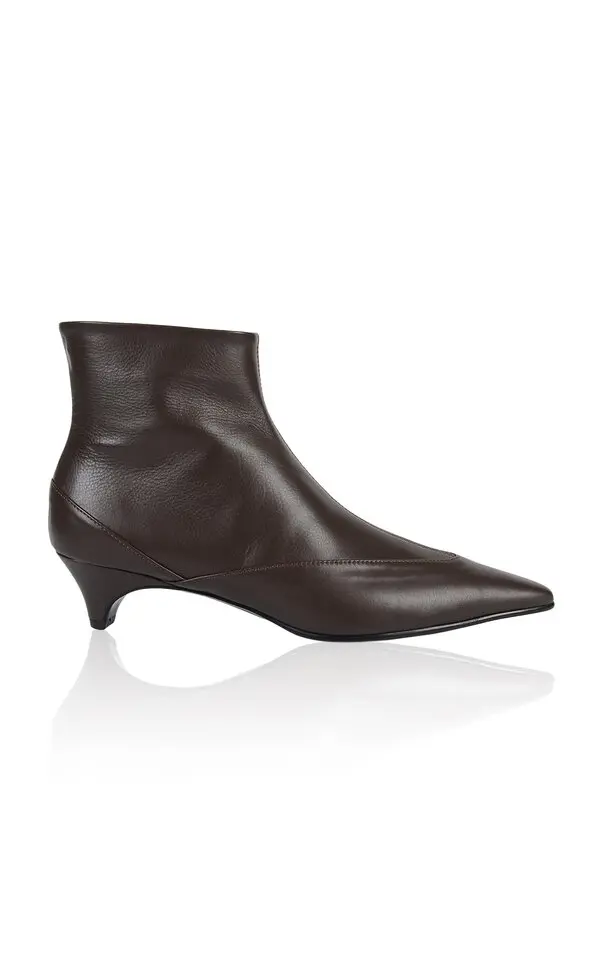 SALONDEJU Riye Ankle Boots - Brown
