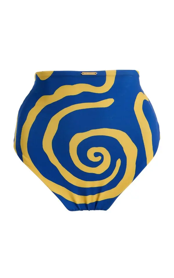 CALA DE LA CRUZ Elisa Bikini Bottom - Blue