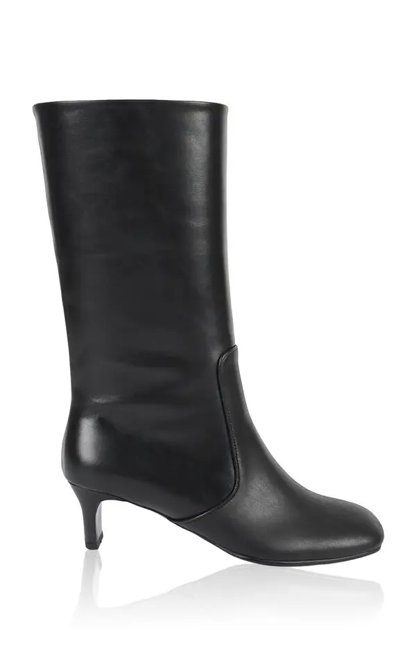 SALONDEJU Forme50 Line Mid-calf Boots