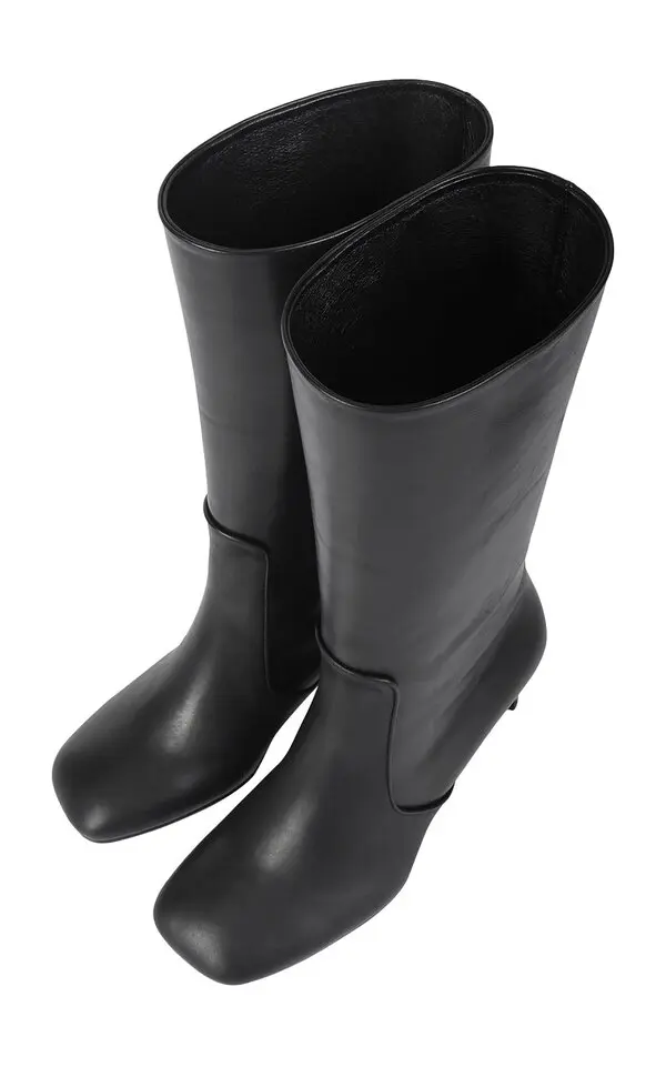 SALONDEJU Forme50 Line Mid-calf Boots