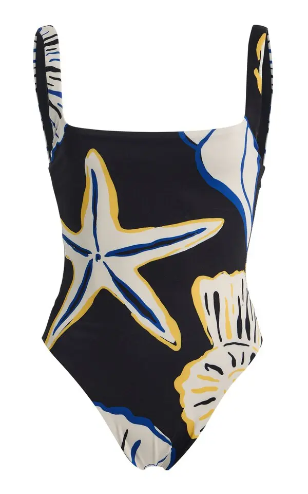 CALA DE LA CRUZ Vienna One-piece Swimsuit - Black