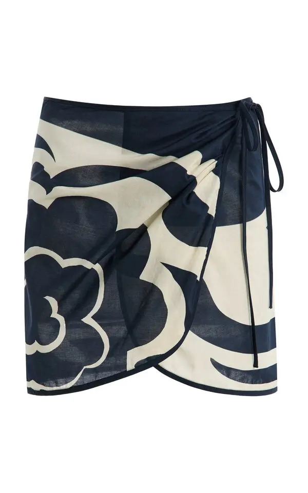 SIR. Lilou Mini Sarong - Blue