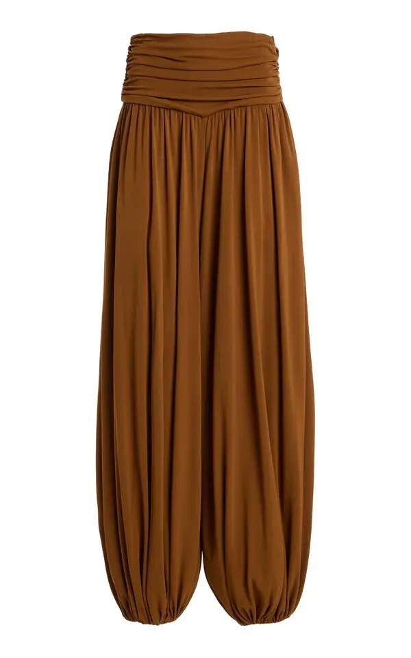 Françoise Nora Stretch Pants - Brown