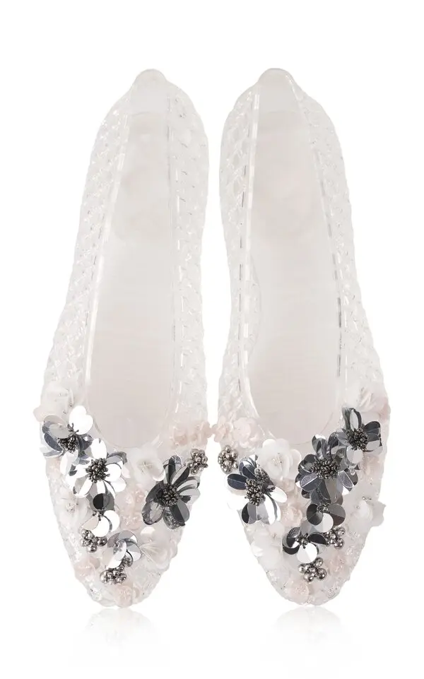 HEAVENLY JELLY Wilda Embellished Jelly Shoes