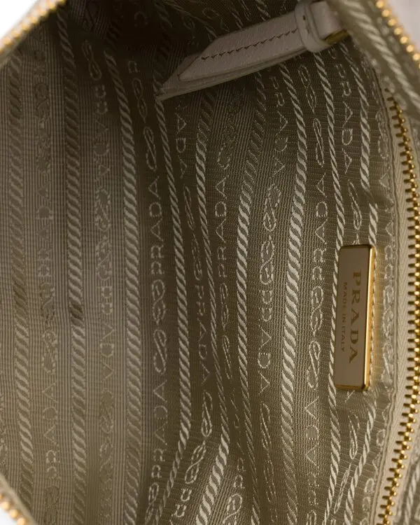 Prada Nappa Leather Large Bag - Neutral