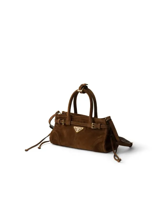Prada Bonnie Suede Mini Handbag