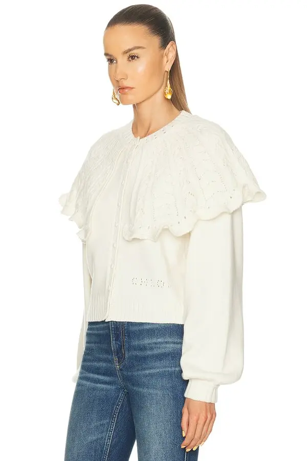 Chloé Chunky Wool Cardigan
