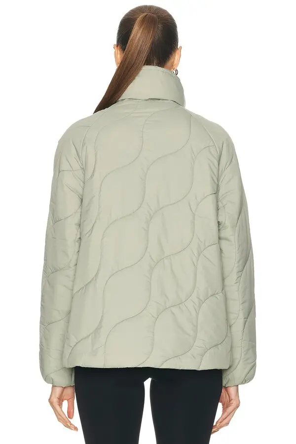 Varley Fabia Quilted Jacket - Shadow