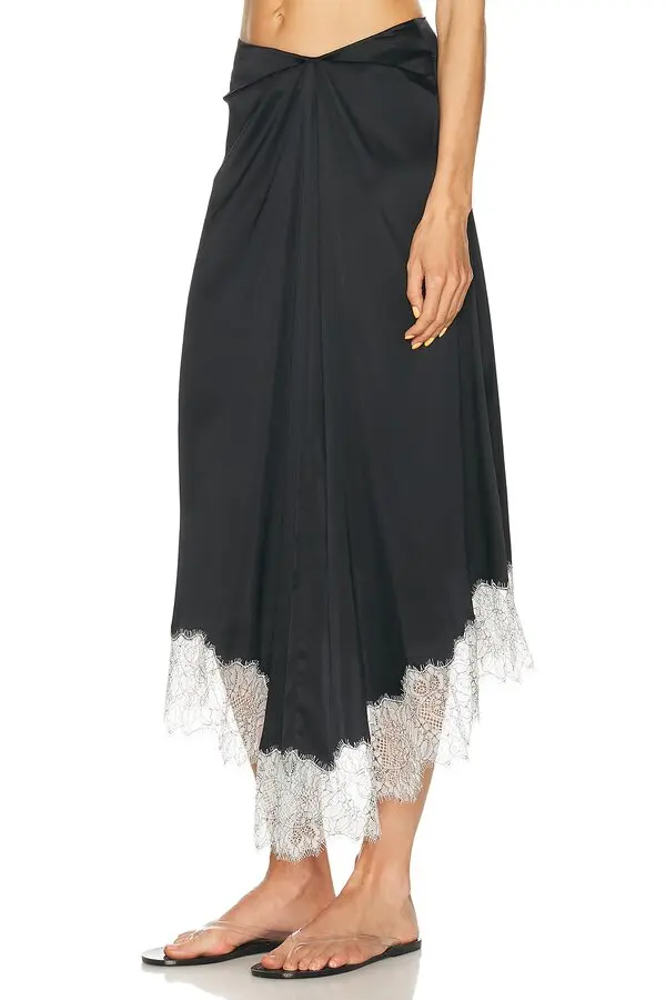Staud Sonoma Silk Skirt