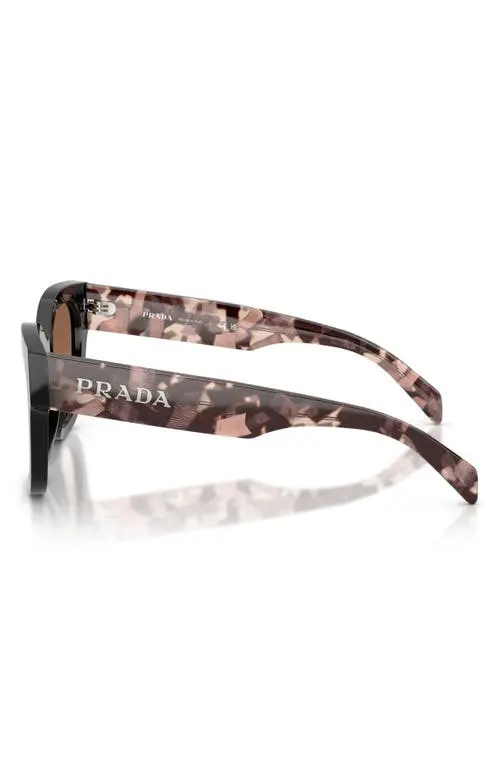 Prada 52mm Square Sunglasses