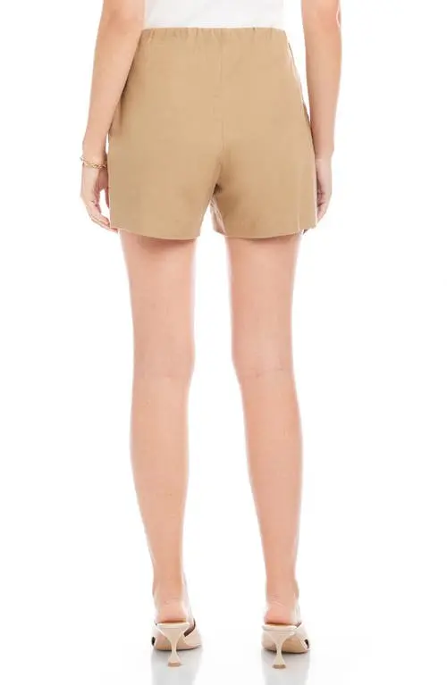 Fifteen Twenty Button Detailed Cotton Twill Shorts