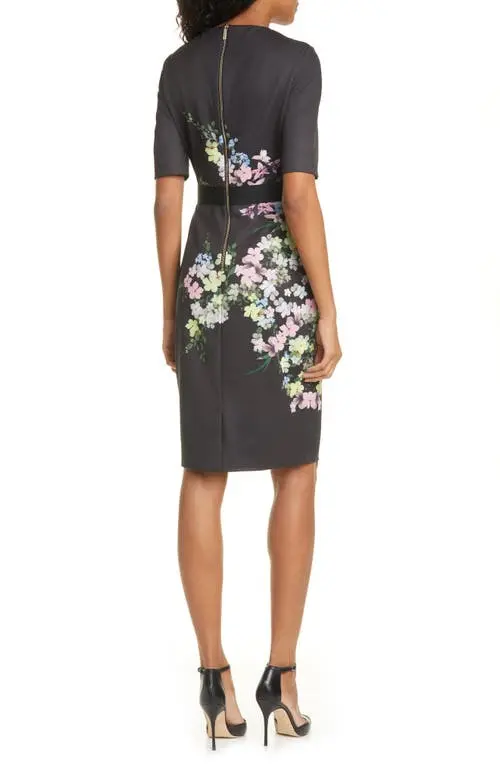 Ted Baker London Floral Body-con Dress