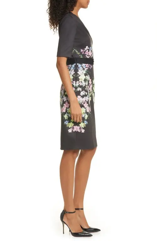 Ted Baker London Floral Body-con Dress
