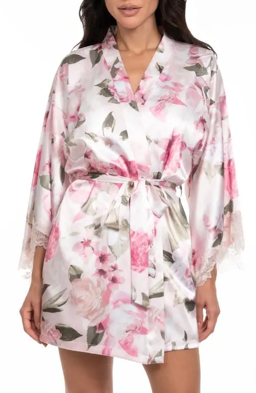 IN BLOOM BY JONQUIL Jovie Satin Wrap - Rosewater