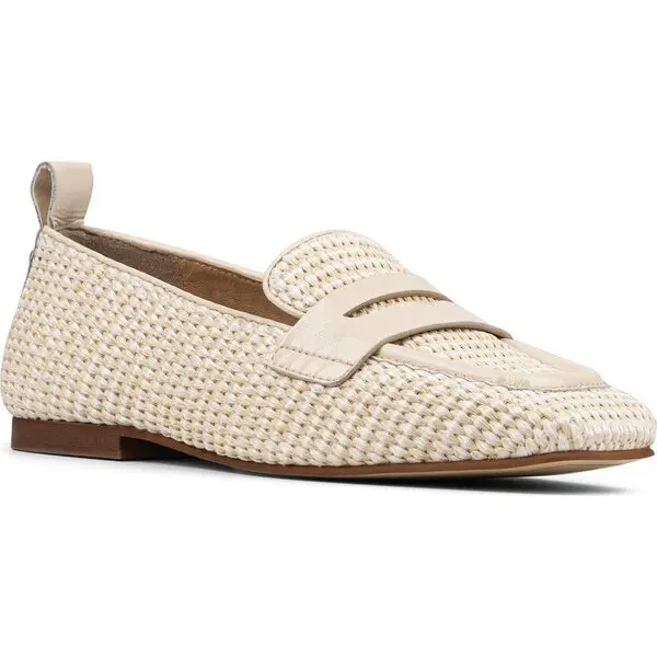 DONALD PLINER Najma Penny Loafer - Oyster