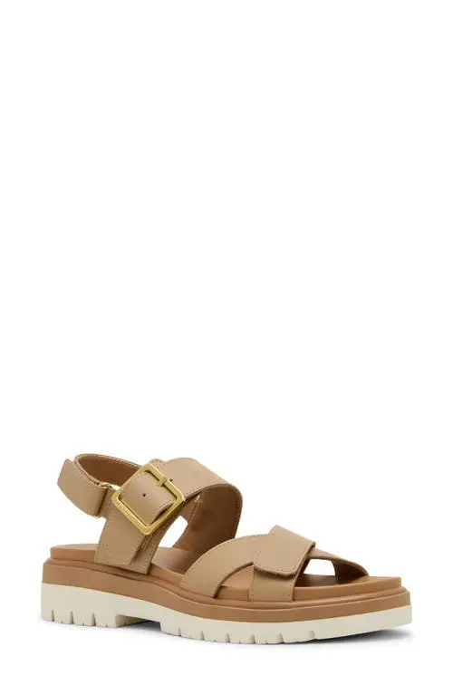 Blondo Beau Waterproof Sandals - Almond Leather