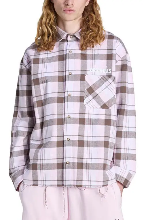 Adidas Cotton Flannel Button-up Shirt