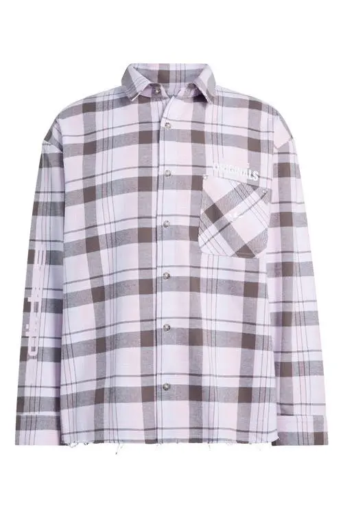 Adidas Cotton Flannel Button-up Shirt