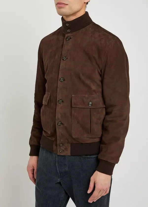 VALSTAR Ino Suede Jacket - Brown