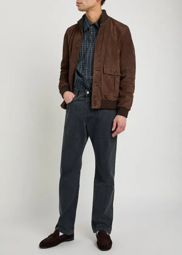 VALSTAR Ino Suede Jacket - Brown