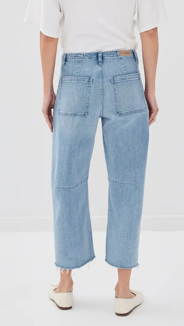 LE JEAN Petite Utility Jeans