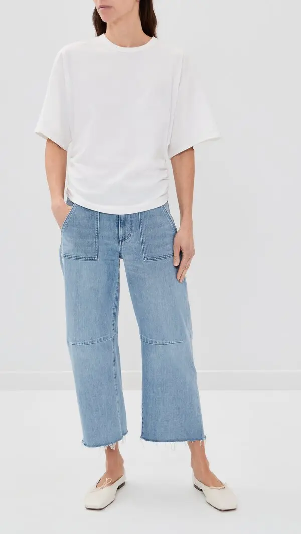 LE JEAN Petite Utility Jeans