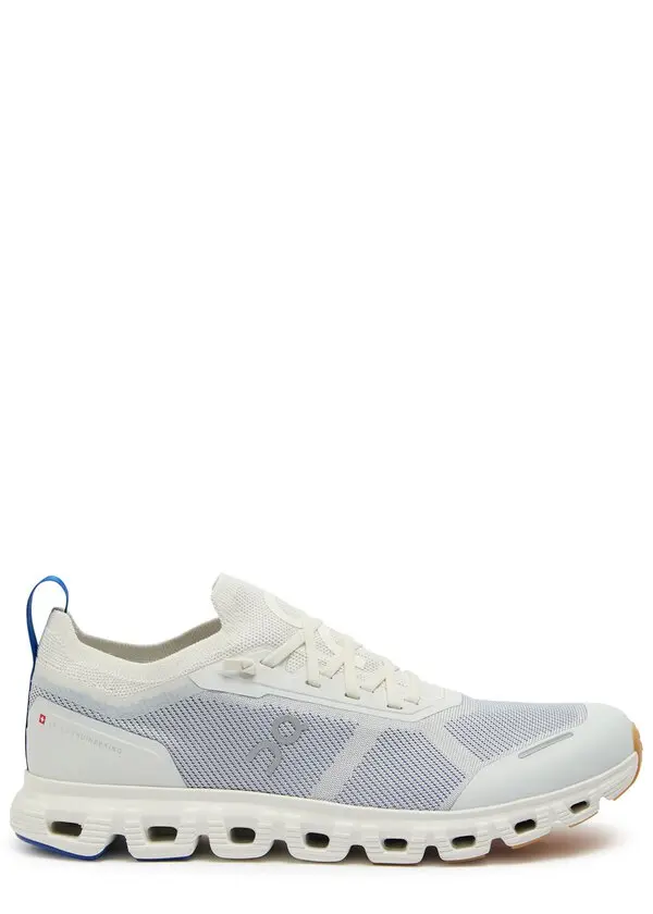 On Cloud 6 Versa Jacquard Mesh-knit Sneakers - Indigo