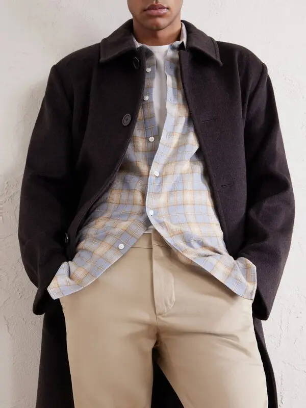 Nn07 Theo 1420 Tapered Organic Cotton-blend Twill Chinos - Neutrals