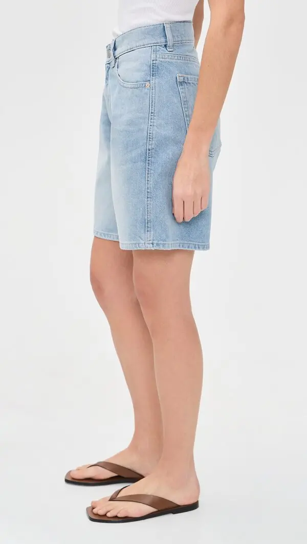 DL1961 Relaxed High-rise Denim Shorts